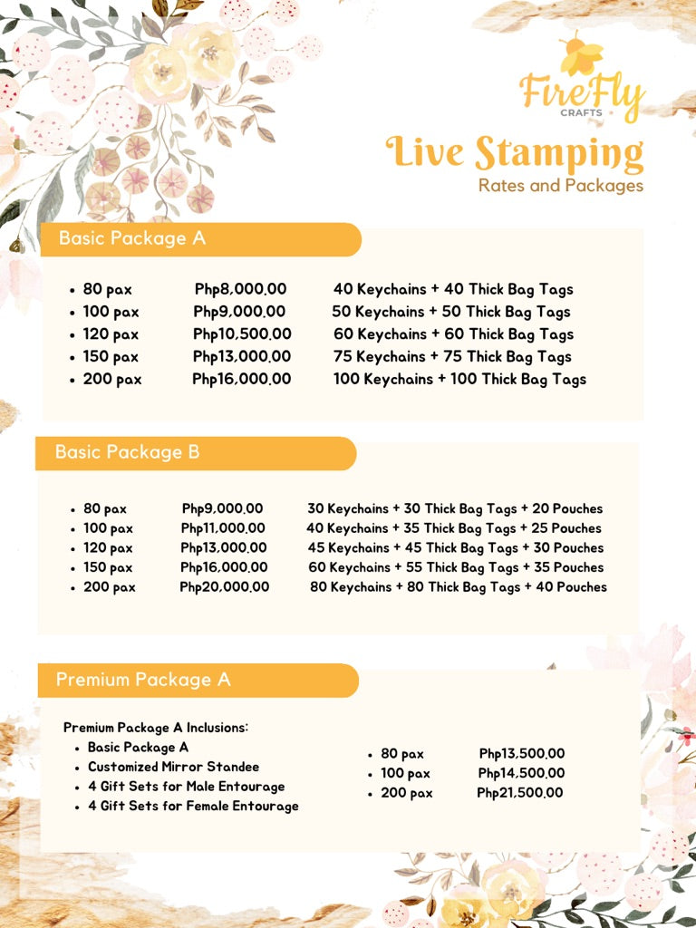 Live Stamping – Firefly Crafts PH