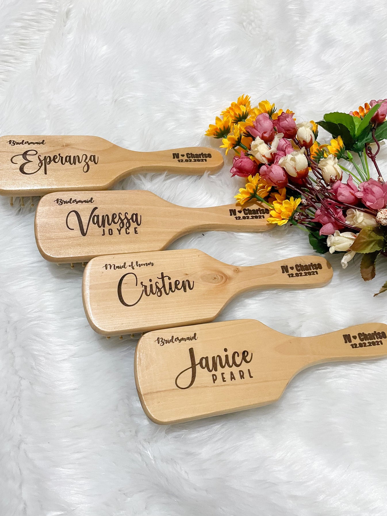 Medium Wooden Brush – Firefly Crafts PH